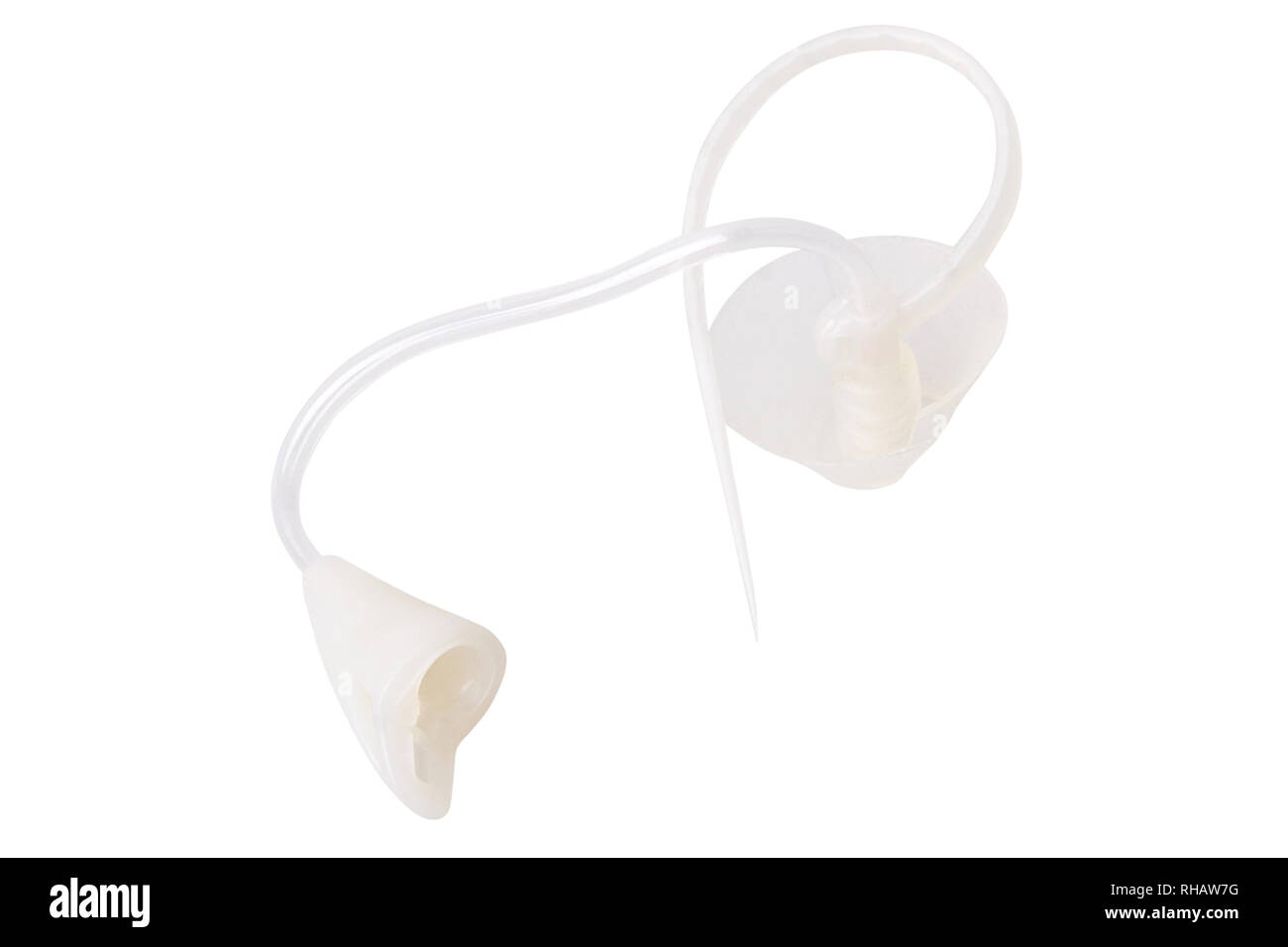 In-channel hearing aids isolated. Part of hearing aids, line Stock ...
