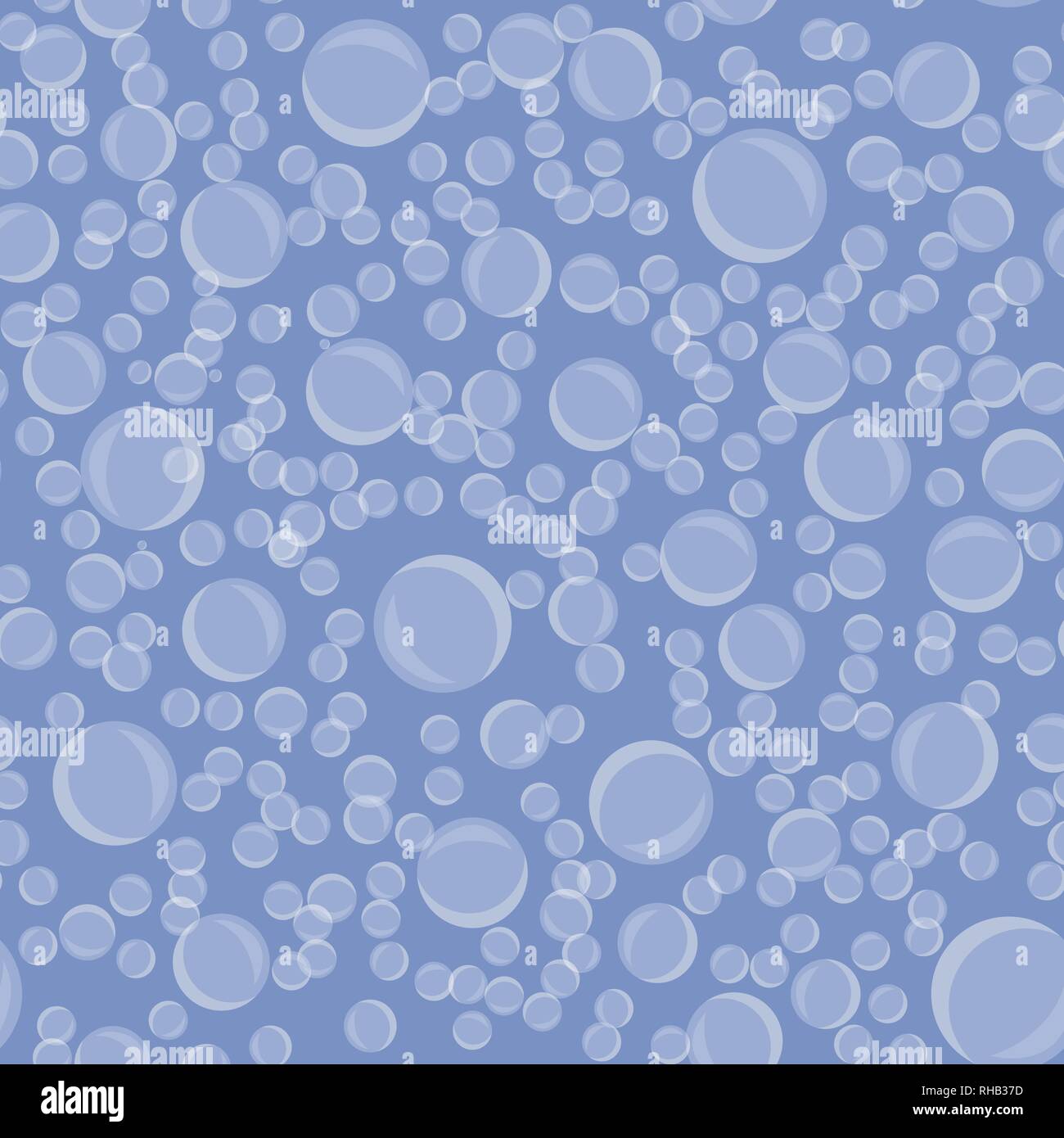 Abstract Seamless vector background. Water bubbles pattern. 10 eps Stock Vector Image & Art - Alamy