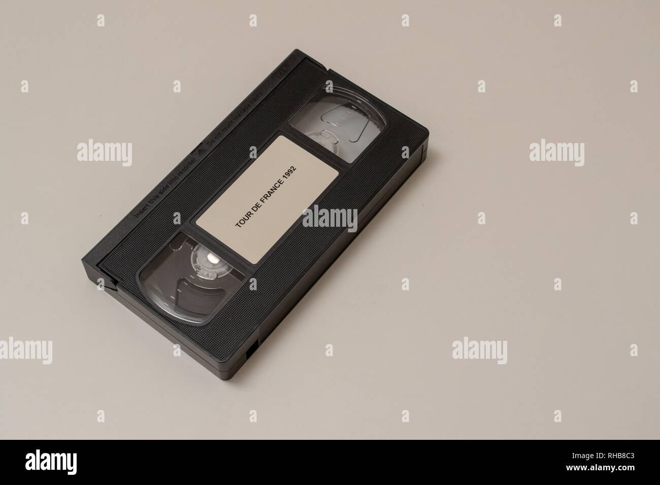 VHS tape of the 1992 Tour de France Stock Photo - Alamy