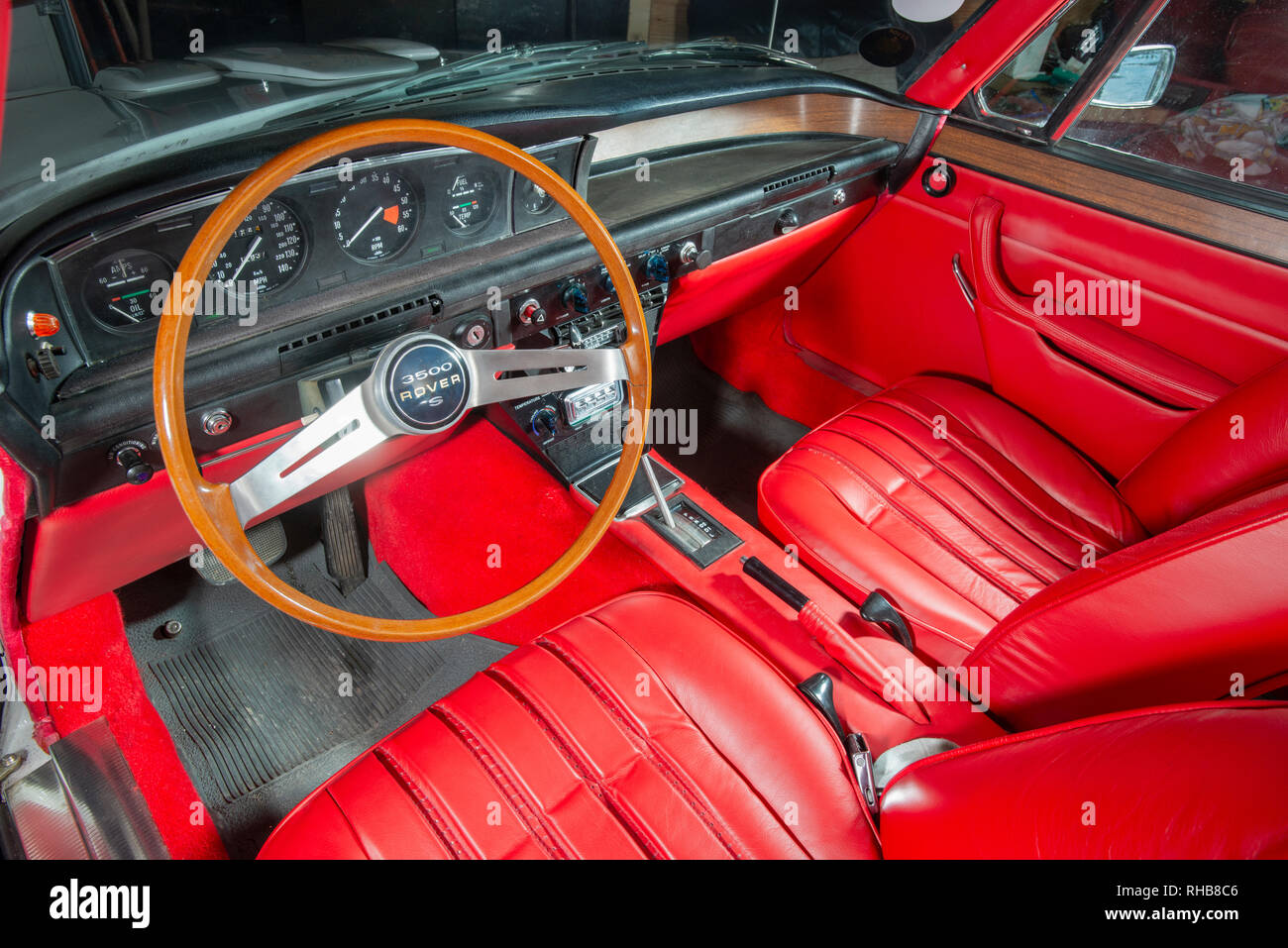 1970 NADA spec Rover 3500S (P6) - American spec classic Rover V8 saloon ...