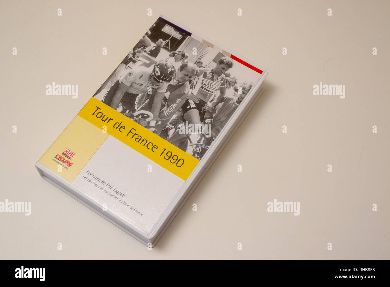 VHS video tape of the 1990 Tour de France Stock Photo - Alamy