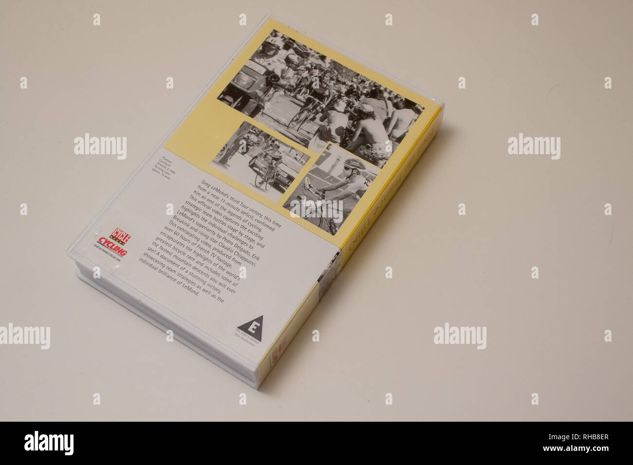 VHS video tape of the 1990 Tour de France Stock Photo - Alamy
