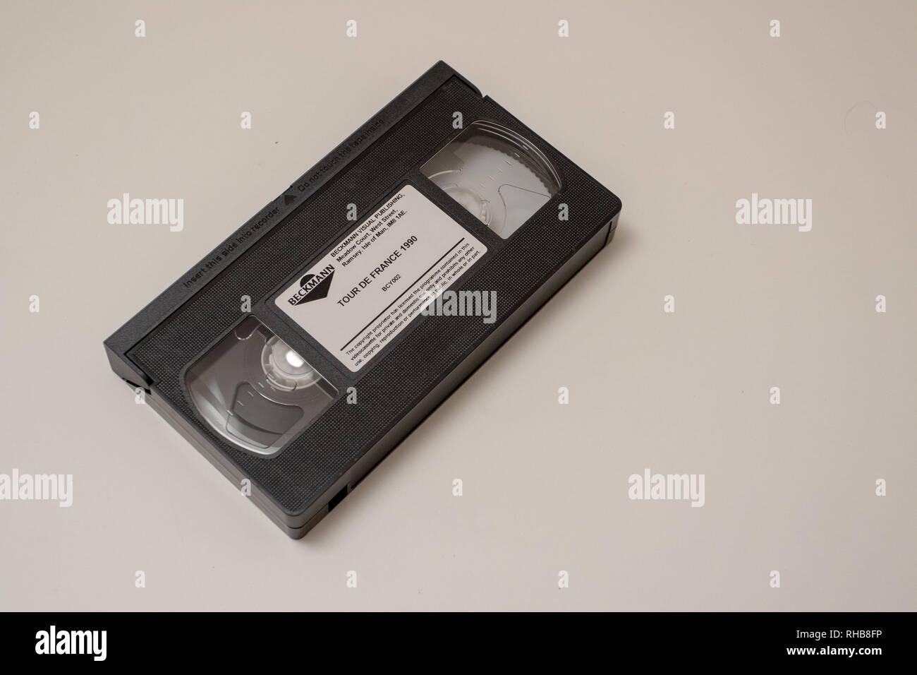 VHS video tape of the 1990 Tour de France Stock Photo - Alamy
