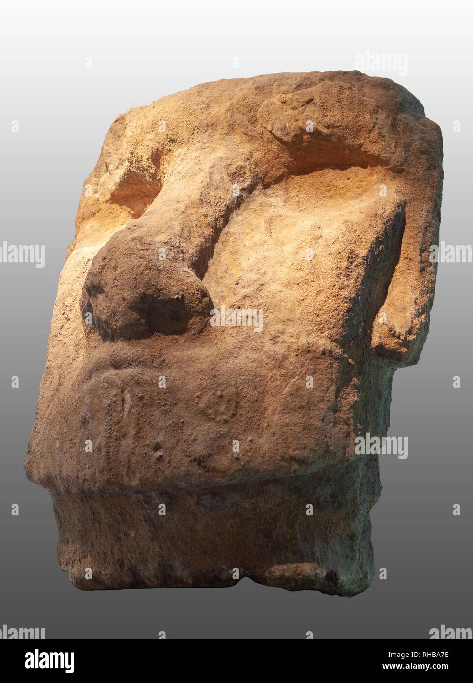 Easter Island Head Statue "Moai Stock Photo - Alamy