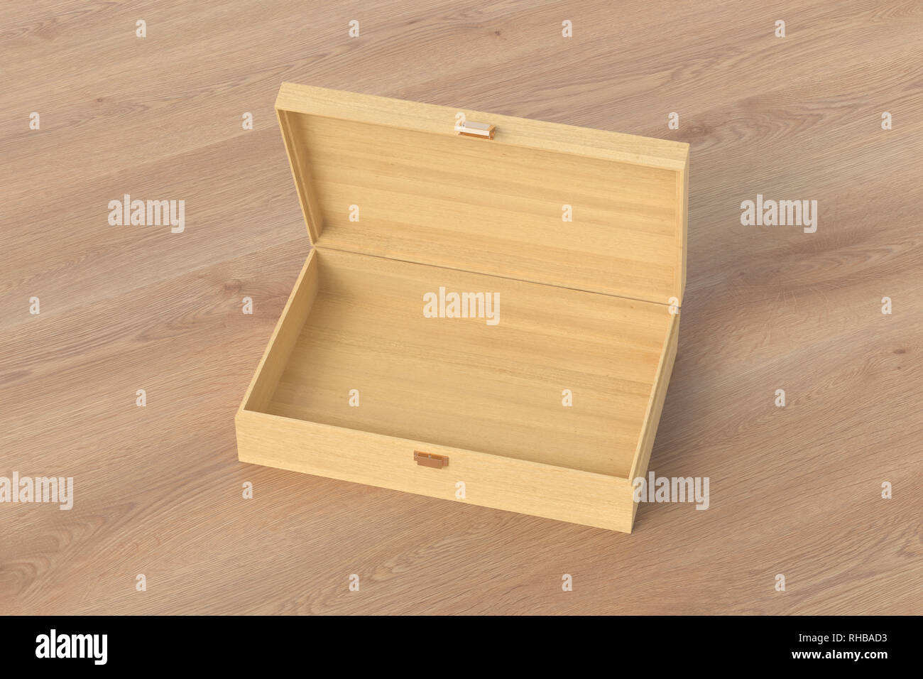 Open empty box side view hi-res stock photography and images - Alamy