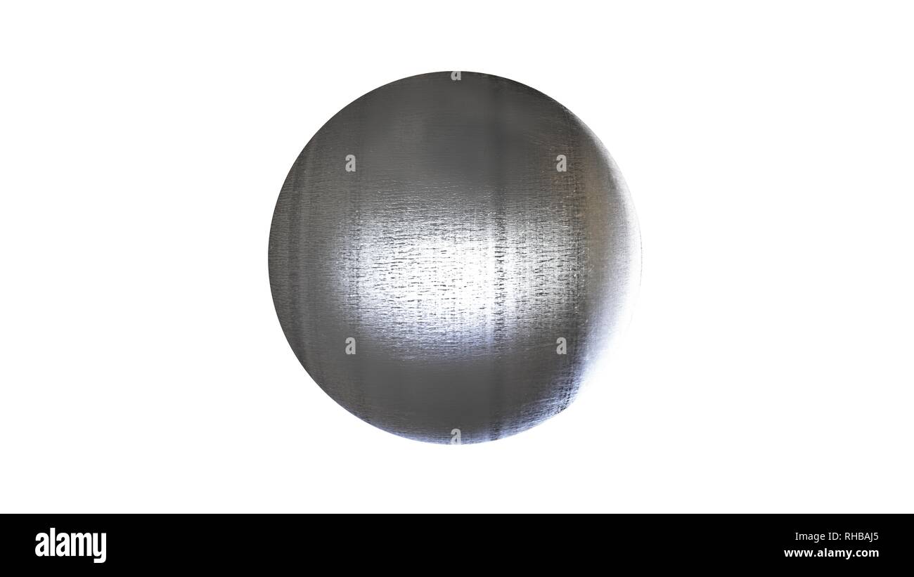 3d rendering of a shpere with structure isolated on a white background ...