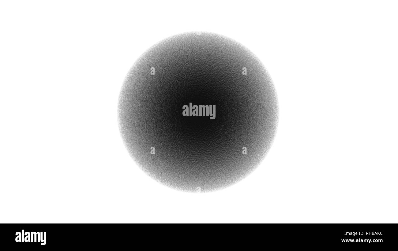 3d rendering of a shpere with structure isolated on a white background ...
