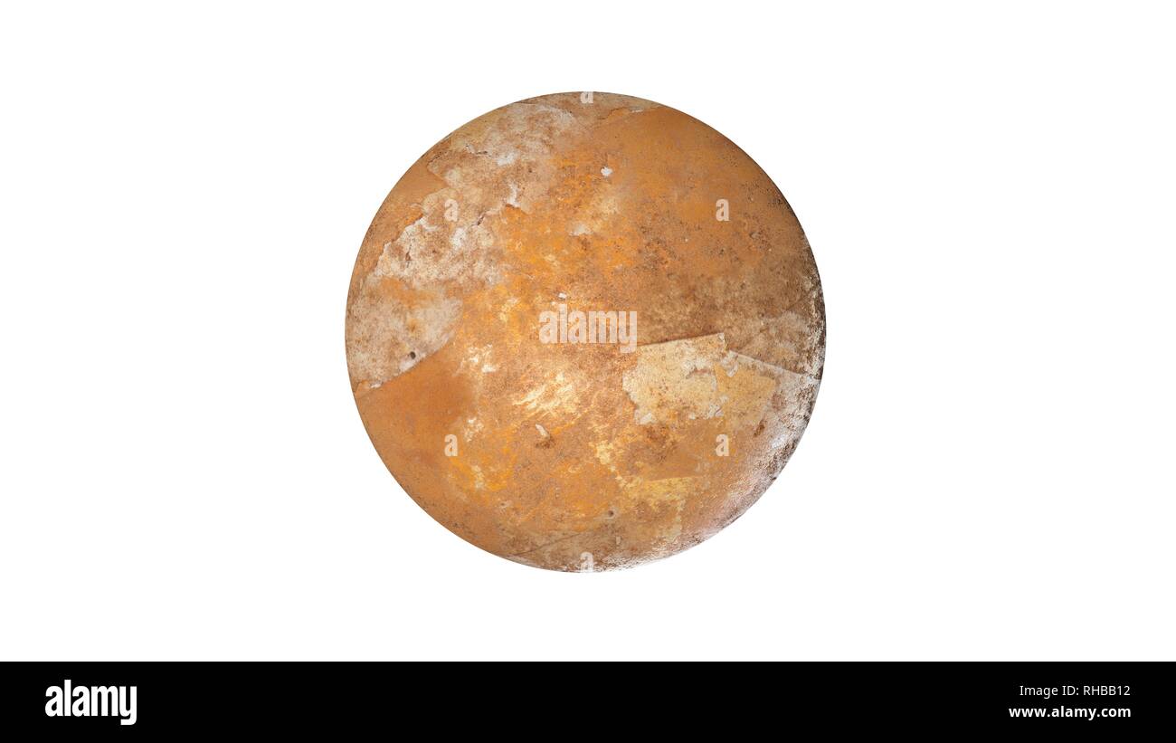 3d rendering of a shpere with structure isolated on a white background ...