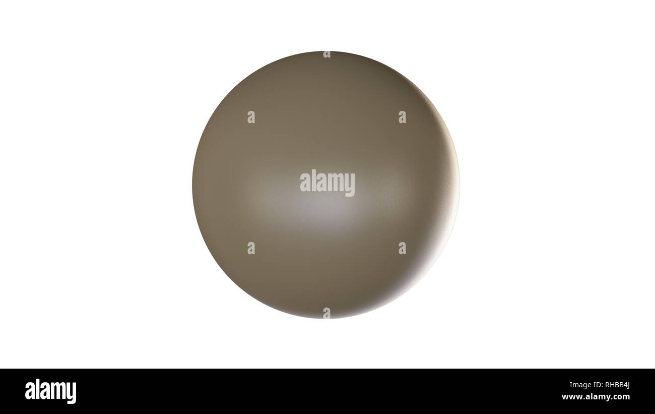 3d rendering of a shpere with structure isolated on a white background ...