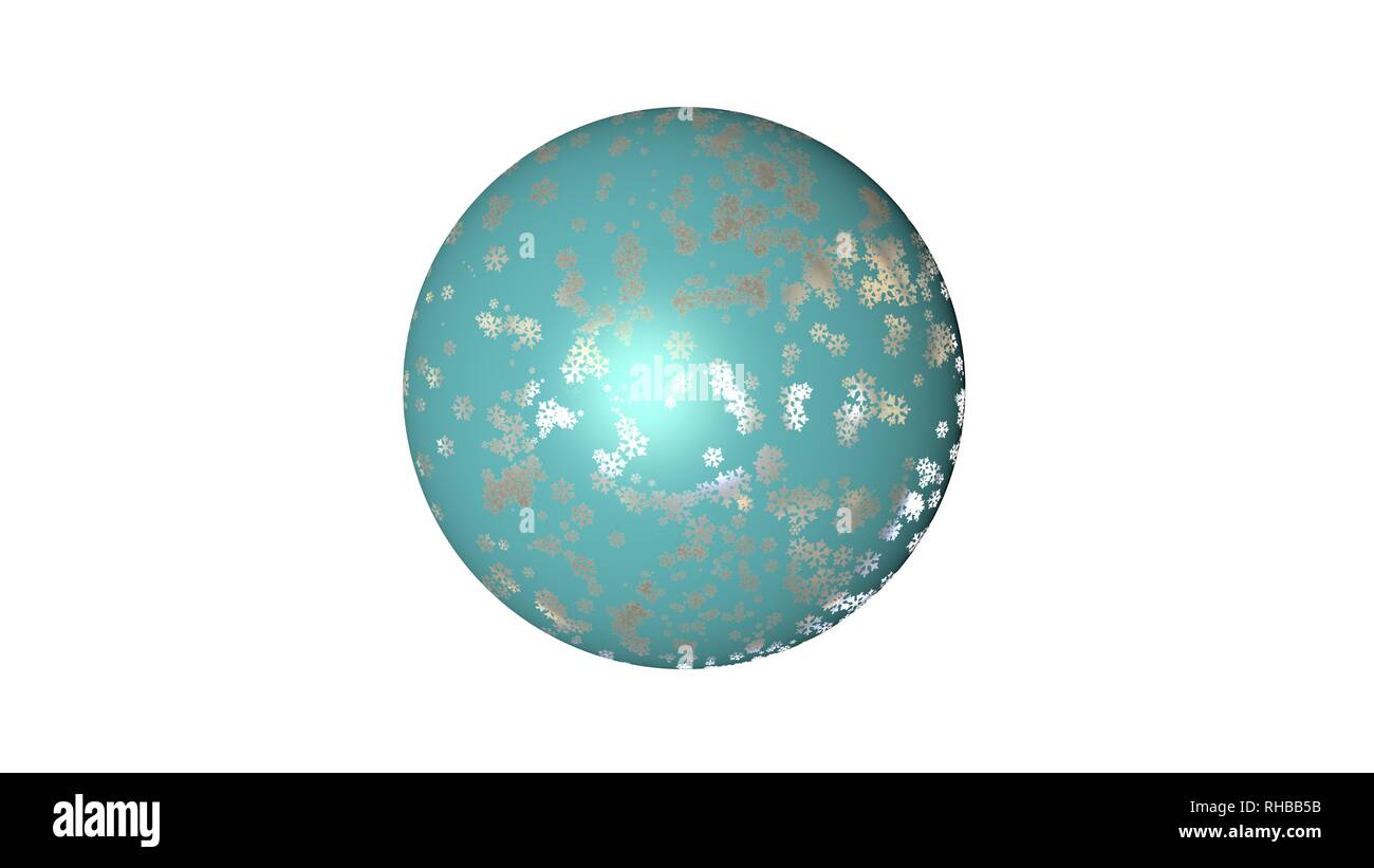 3d rendering of a shpere with structure isolated on a white background ...