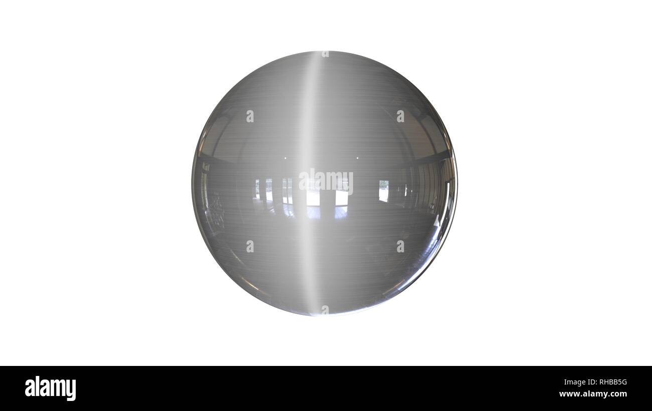 3d rendering of a shpere with structure isolated on a white background ...