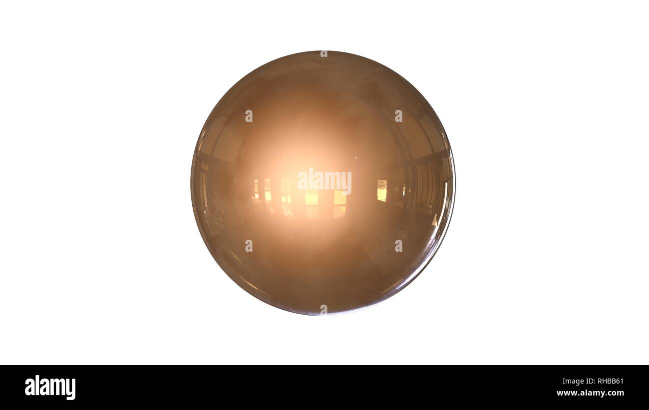 3d rendering of a shpere with structure isolated on a white background ...