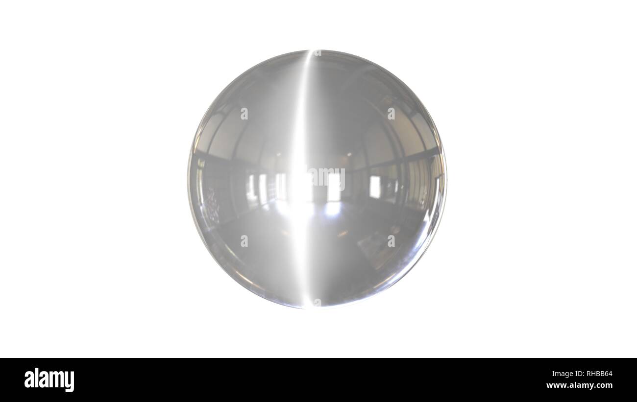 3d rendering of a shpere with structure isolated on a white background ...