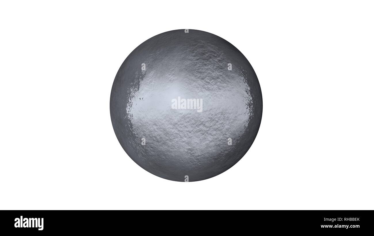 3d rendering of a shpere with structure isolated on a white background ...