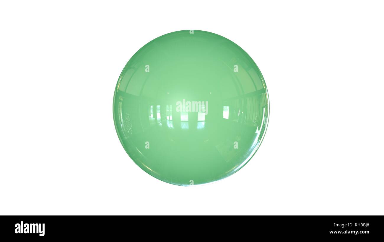 3d rendering of a shpere with structure isolated on a white background ...