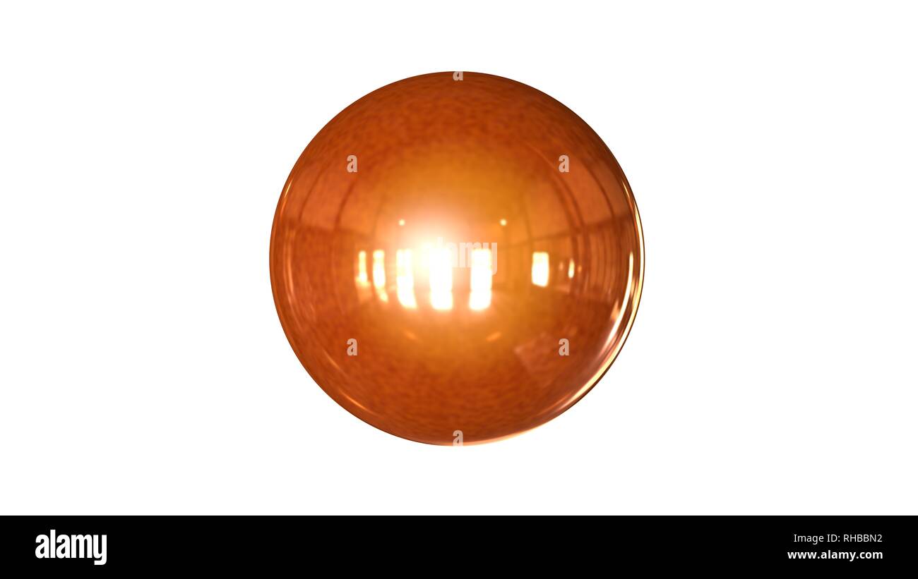 3d rendering of a shpere with structure isolated on a white background ...