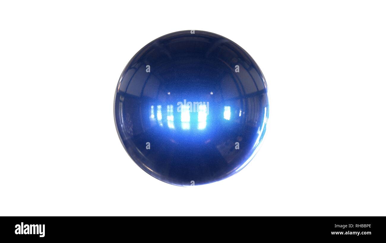 3d rendering of a shpere with structure isolated on a white background ...