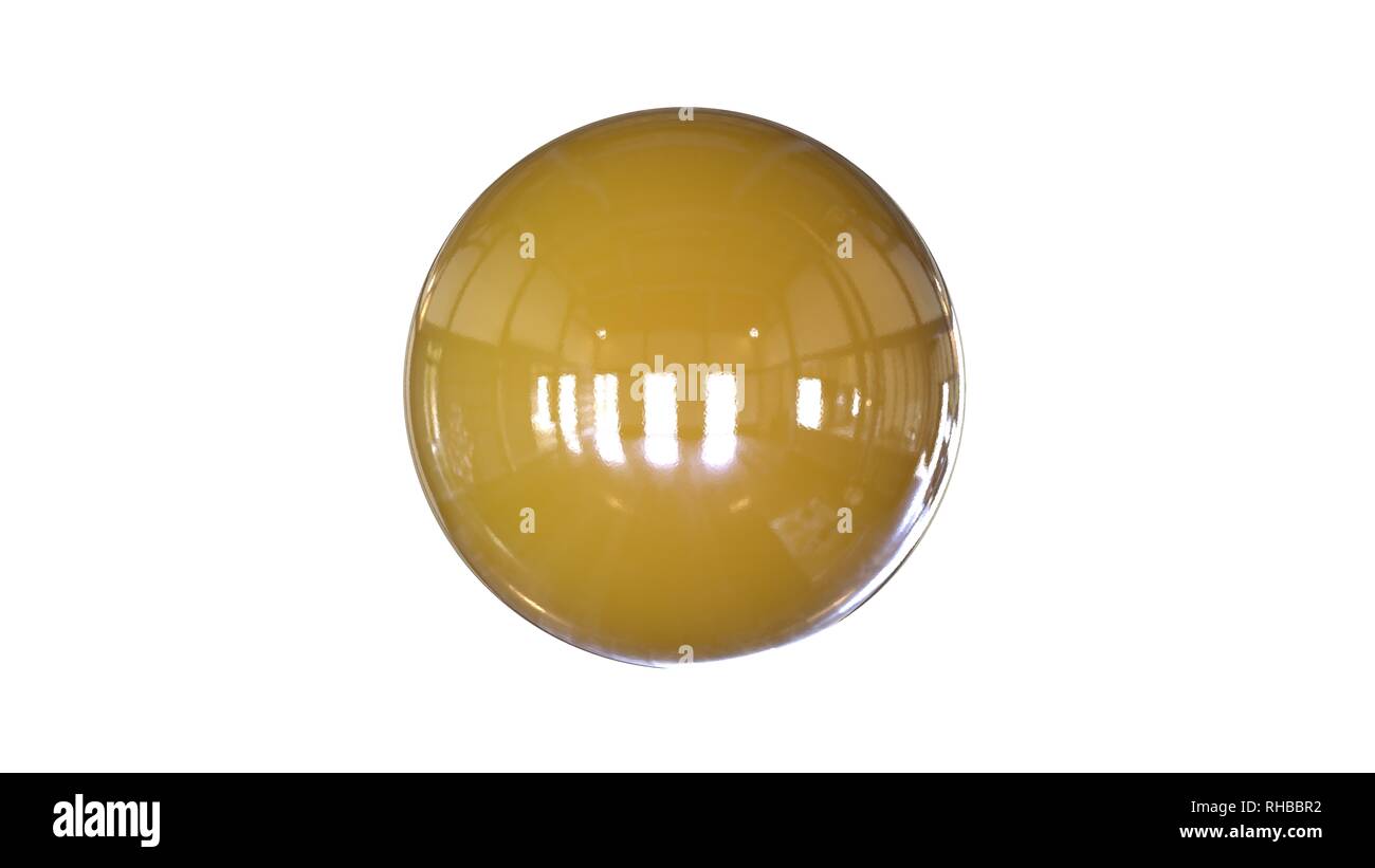 3d rendering of a shpere with structure isolated on a white background ...
