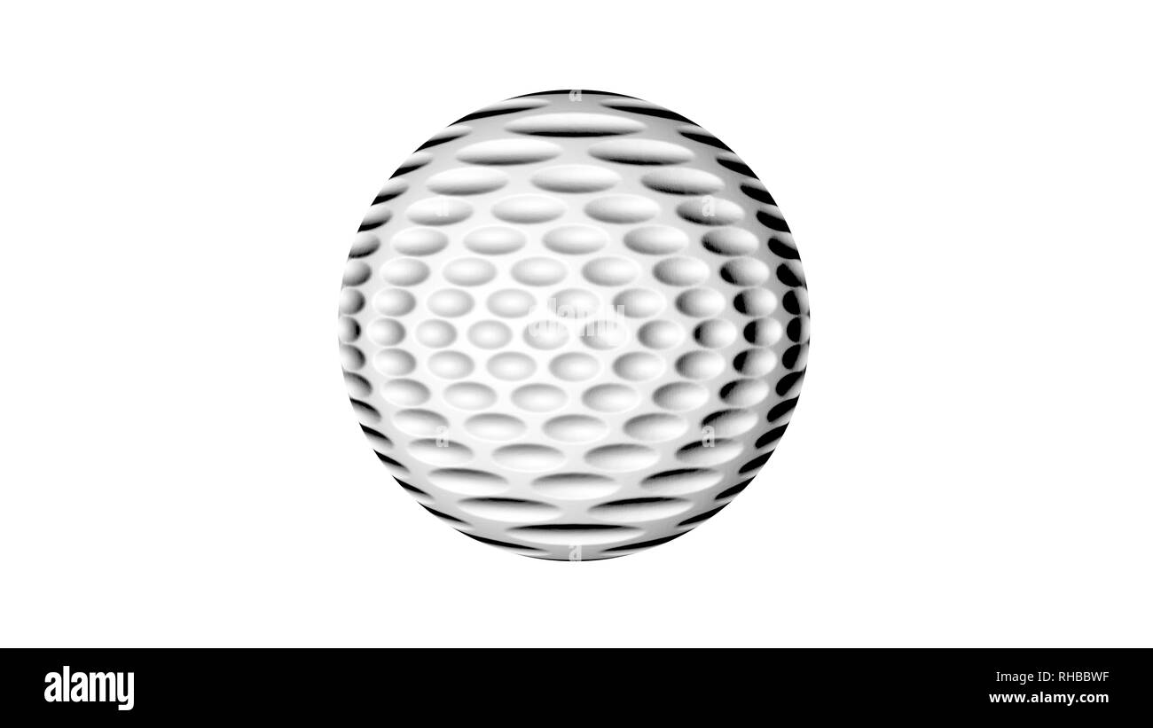 3d rendering of a shpere with structure isolated on a white background ...