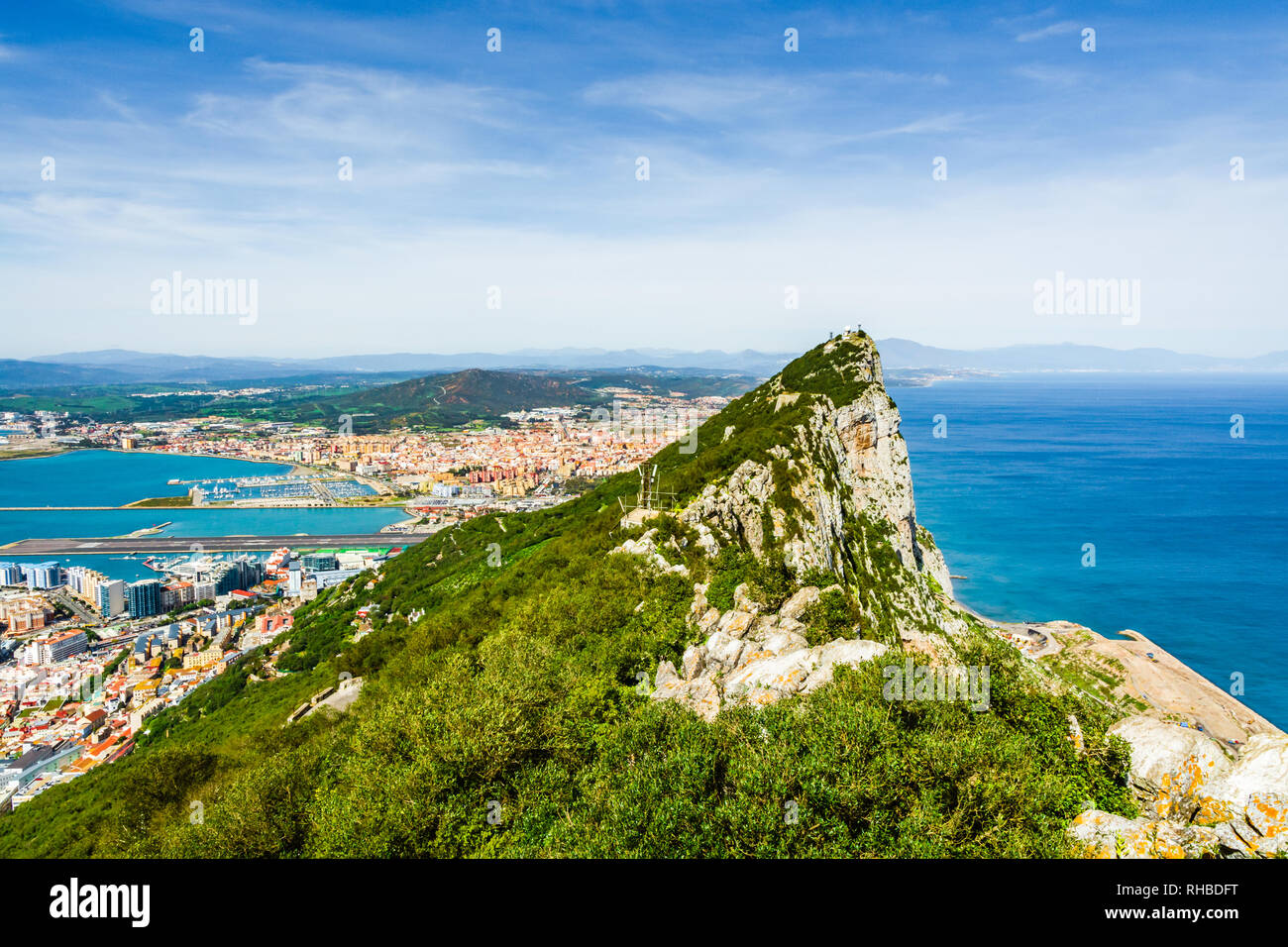 Summit of gibraltar hi-res stock photography and images - Alamy