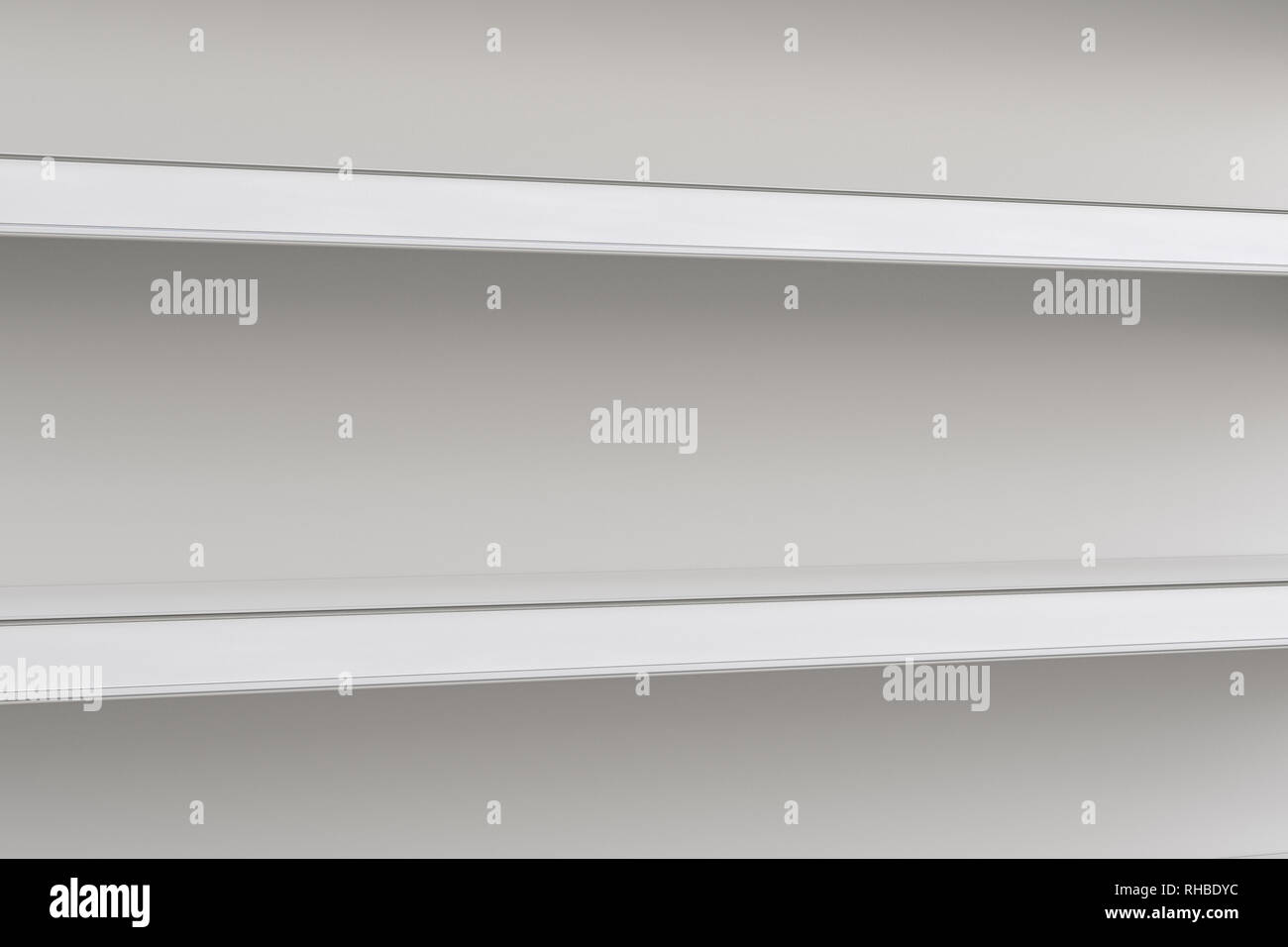 Empty supermarket shelf hi-res stock photography and images - Alamy