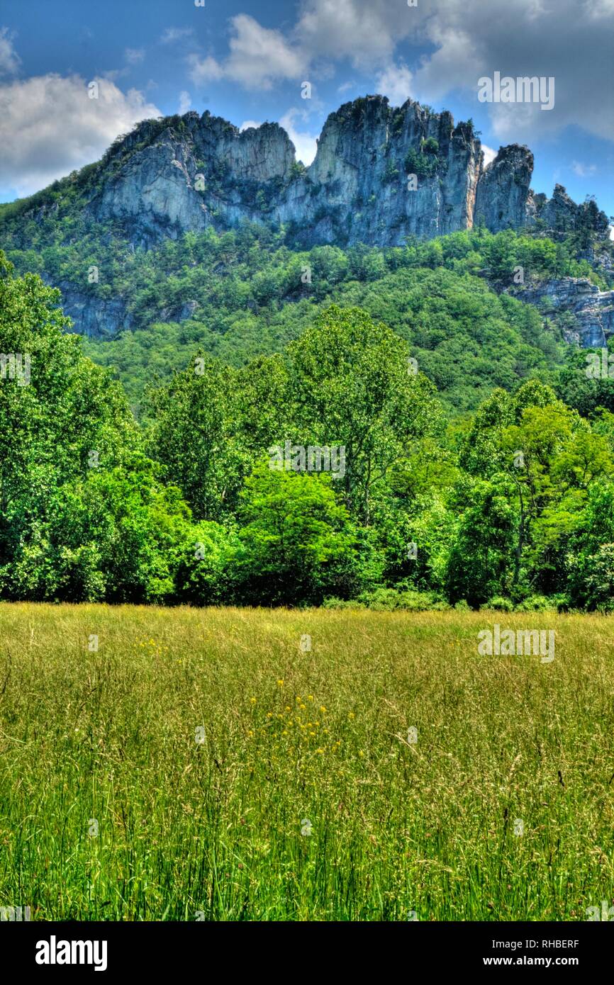 Seneca Rocks, West Virginia Stock Photo - Alamy