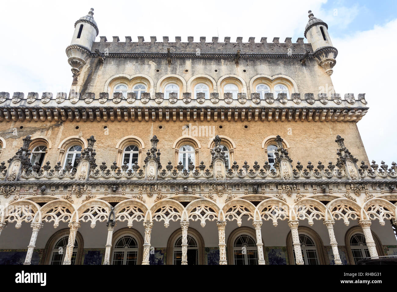 Neo manueline style palace hi-res stock photography and images - Alamy