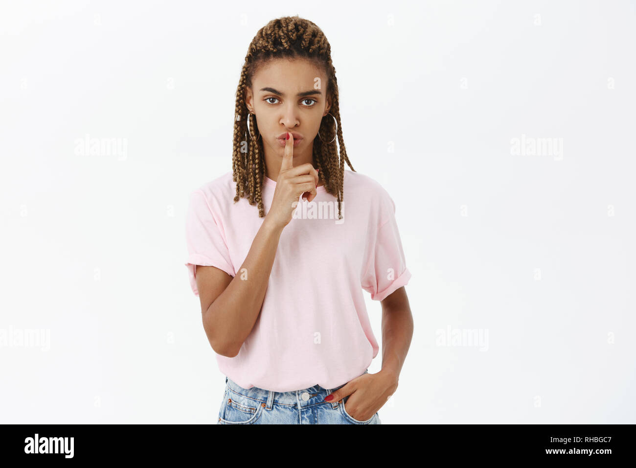 Shush Word High Resolution Stock Photography and Images - Alamy