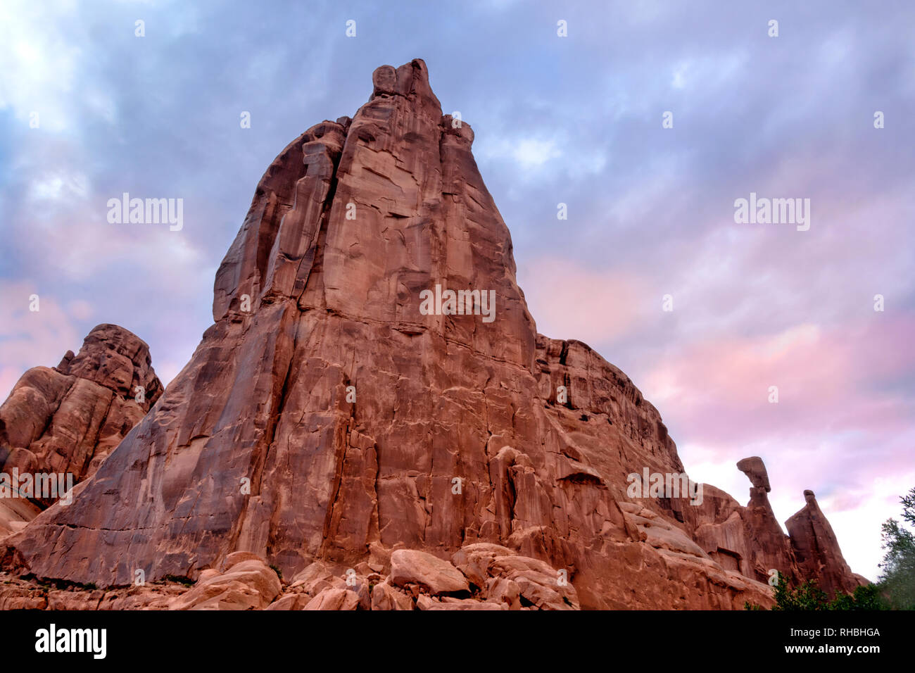 Windows section of Arches National Park, Moab, Utah Stock Photo - Alamy