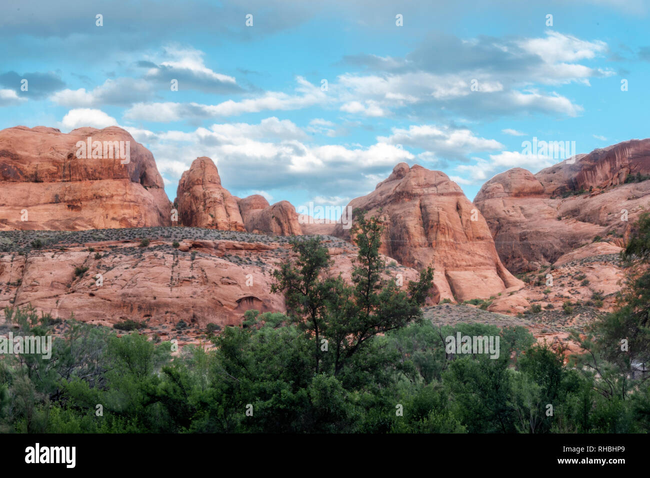 Canyon Country, red rocks of the Colorado river, in Colorado and Utah ...