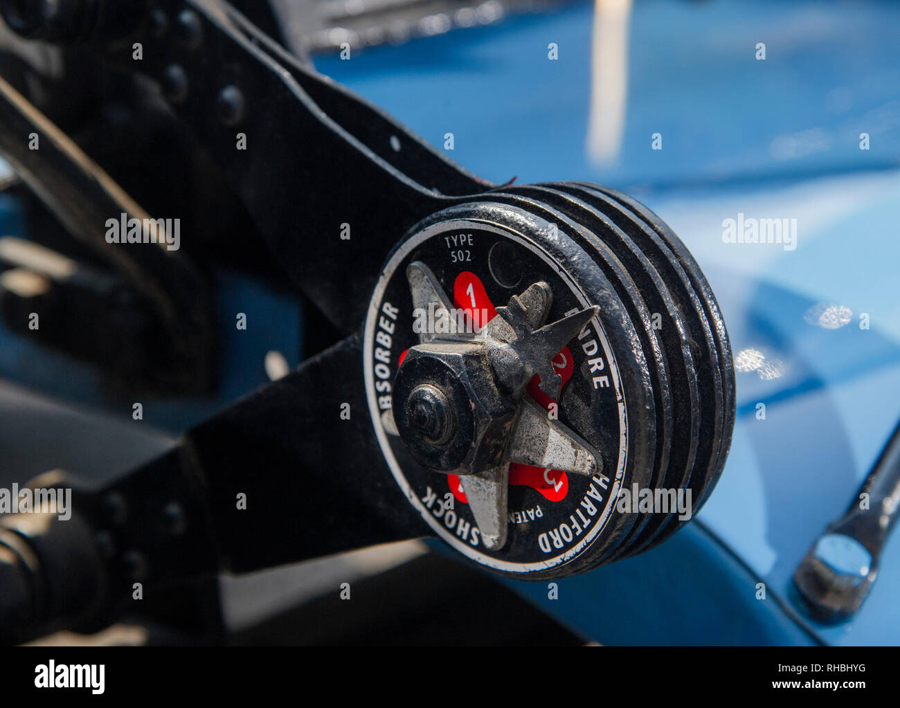 Shock absorber race car hi-res stock photography and images - Alamy