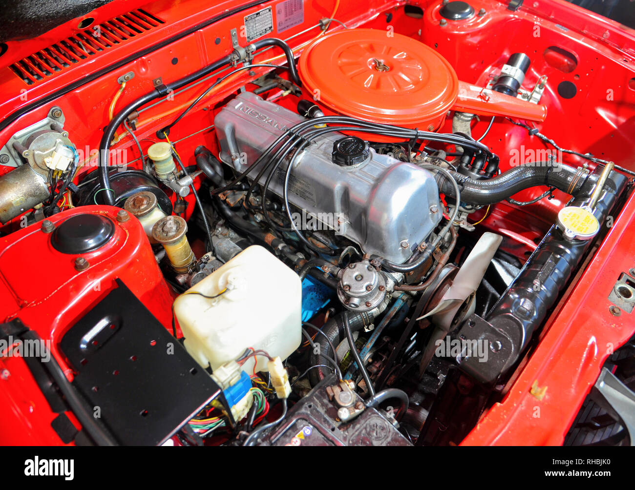 1980 Datsun 180B estate, classic Japanese car Stock Photo - Alamy