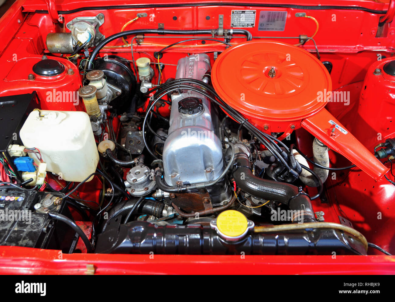 1980 Datsun 180B estate, classic Japanese car Stock Photo - Alamy