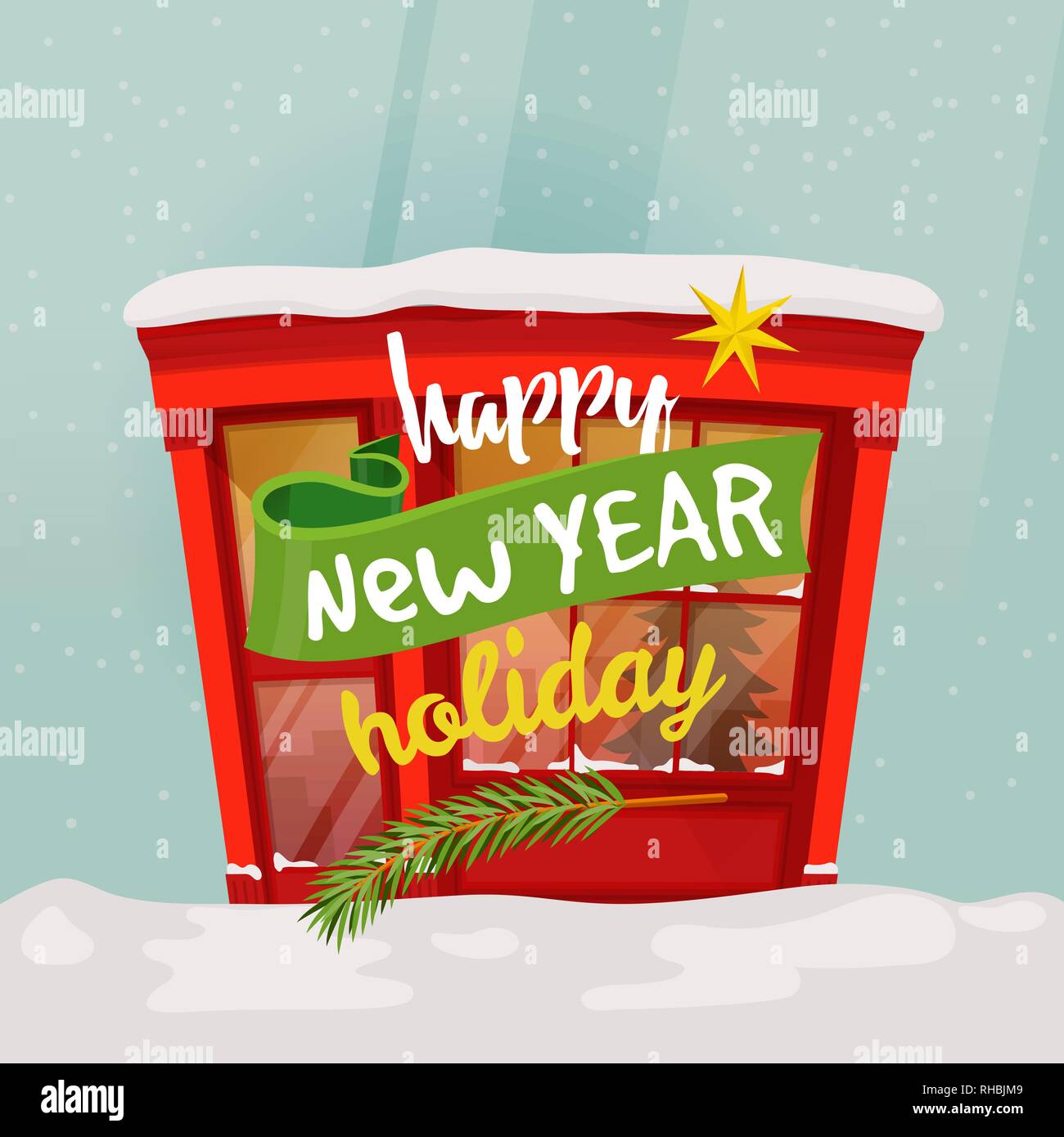 New store building Stock Vector Images - Alamy