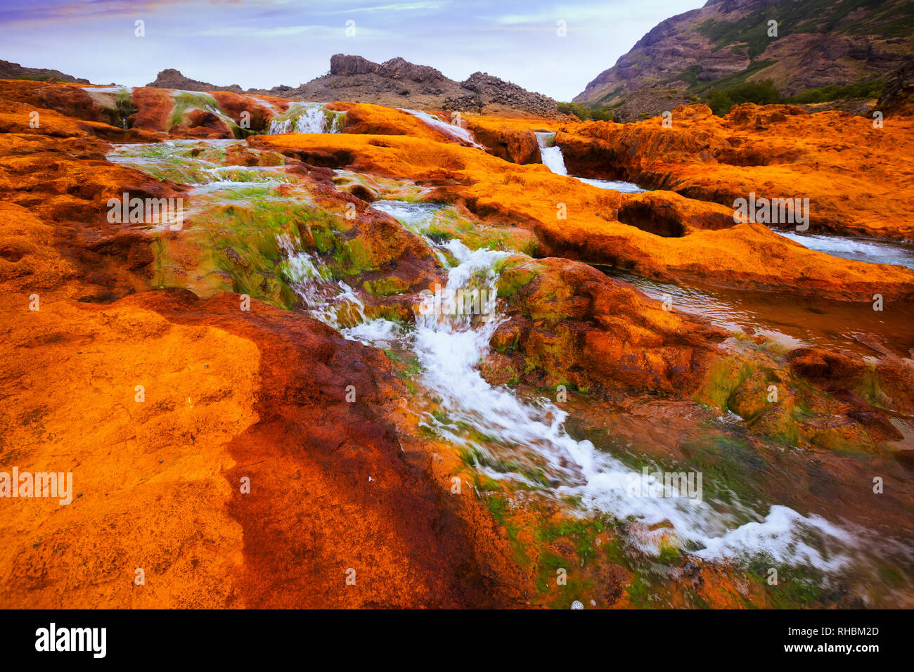 Waterfall salto del agrio hi-res stock photography and images - Alamy
