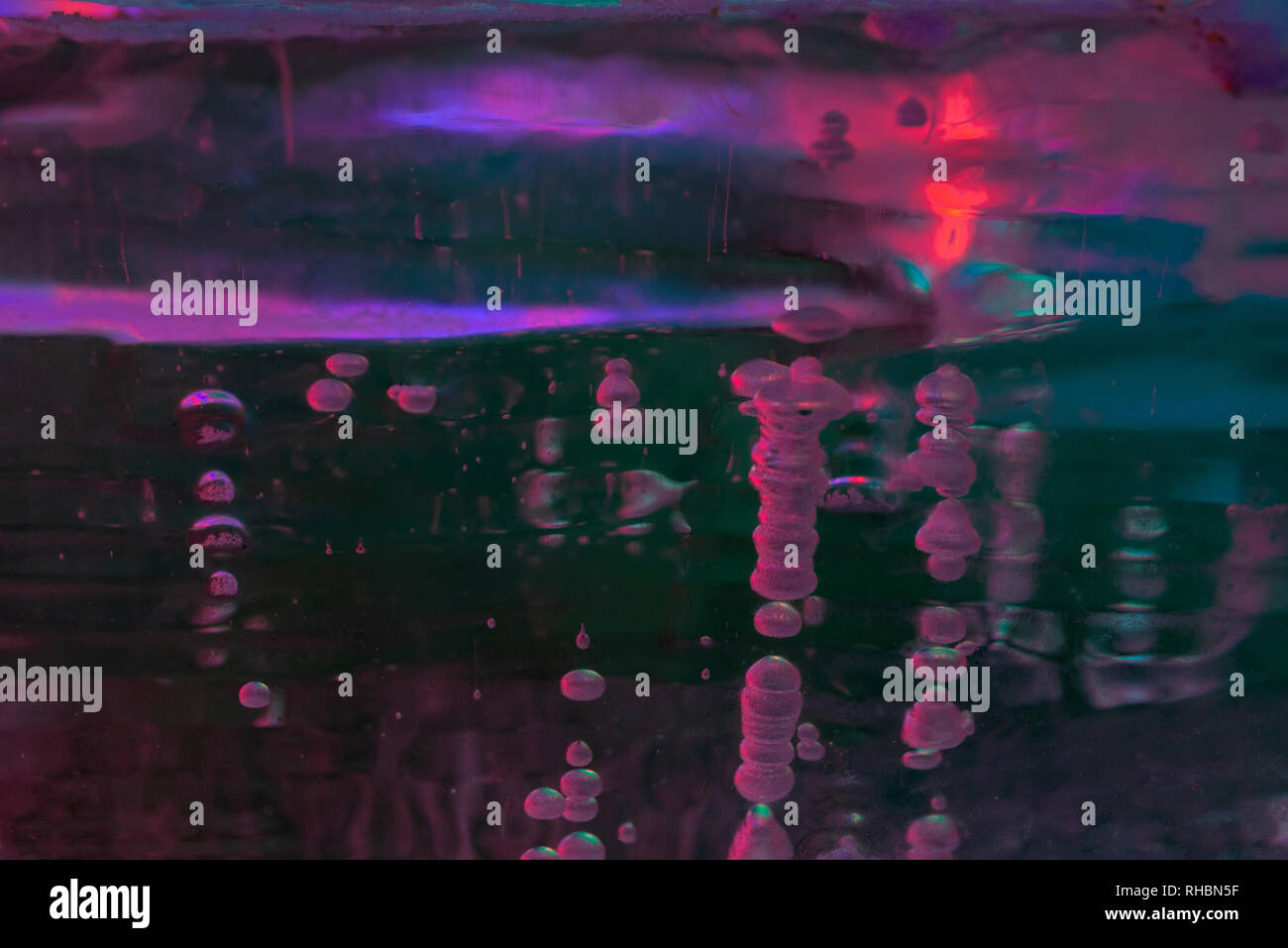 Detail of ice sculpture, Rime Island, Jilin, China Stock Photo - Alamy