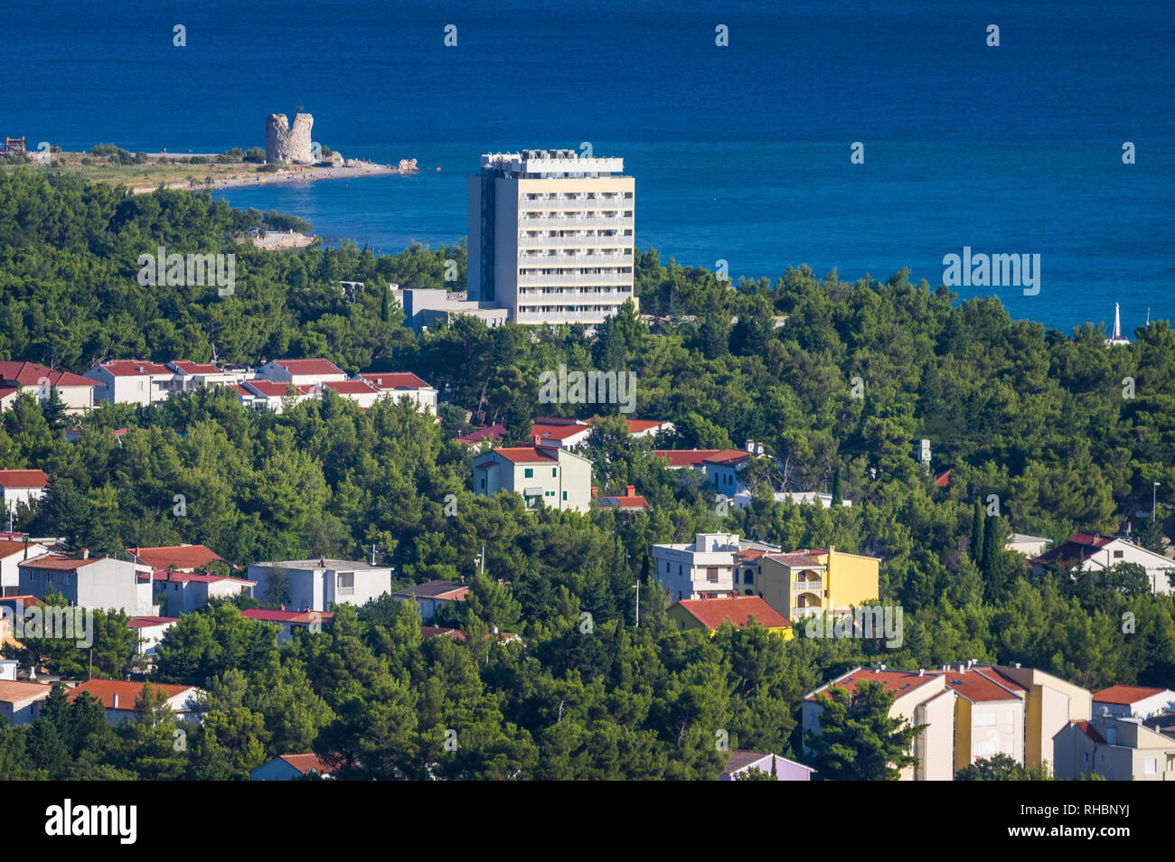 Starigrad-Paklenica, town at the entrance of National Park Paklenica ...