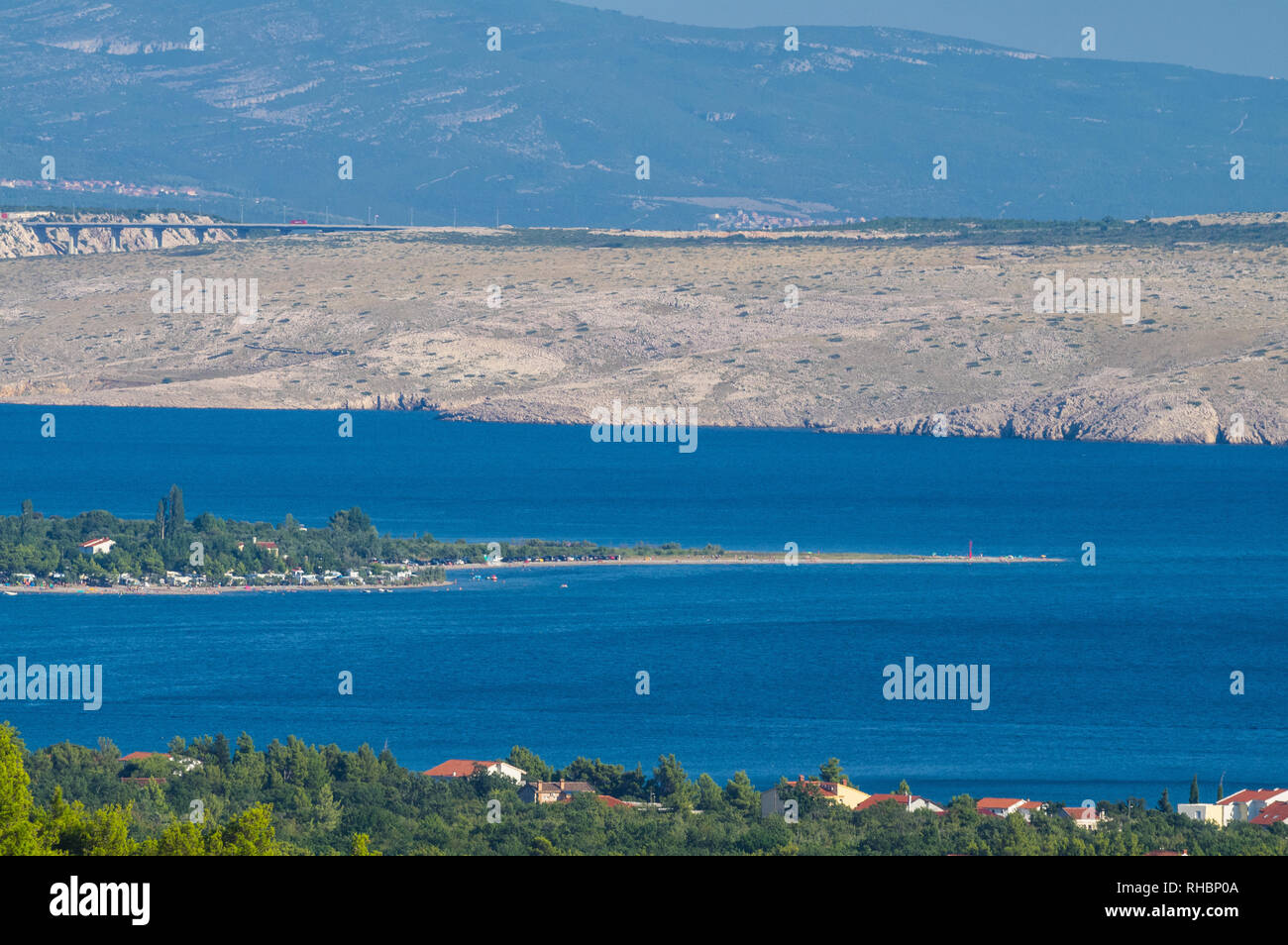 Starigrad-Paklenica, town at the entrance of National Park Paklenica ...