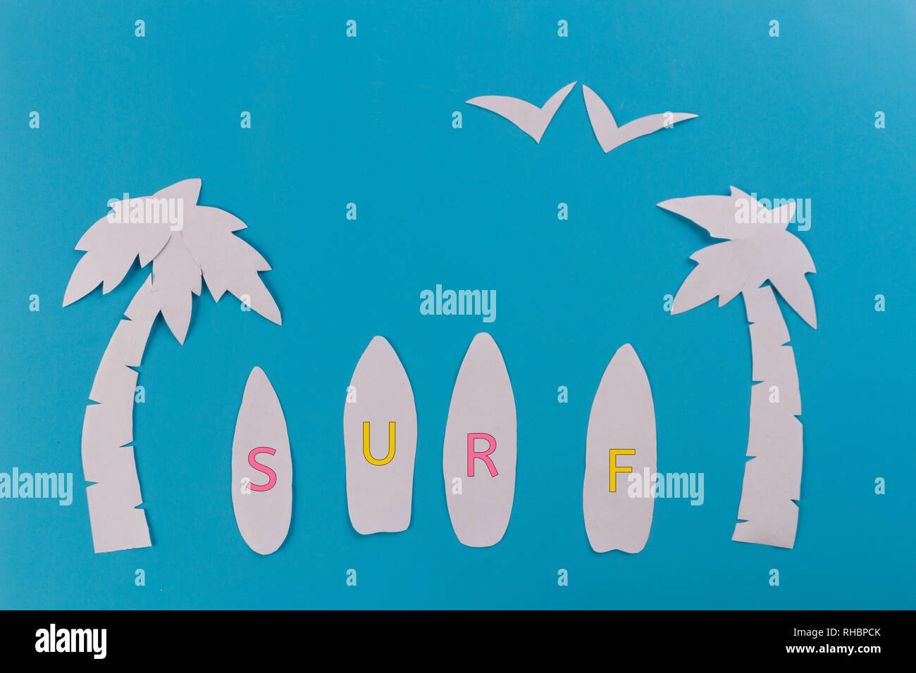 Monica surfboard vacation hi-res stock photography and images - Alamy