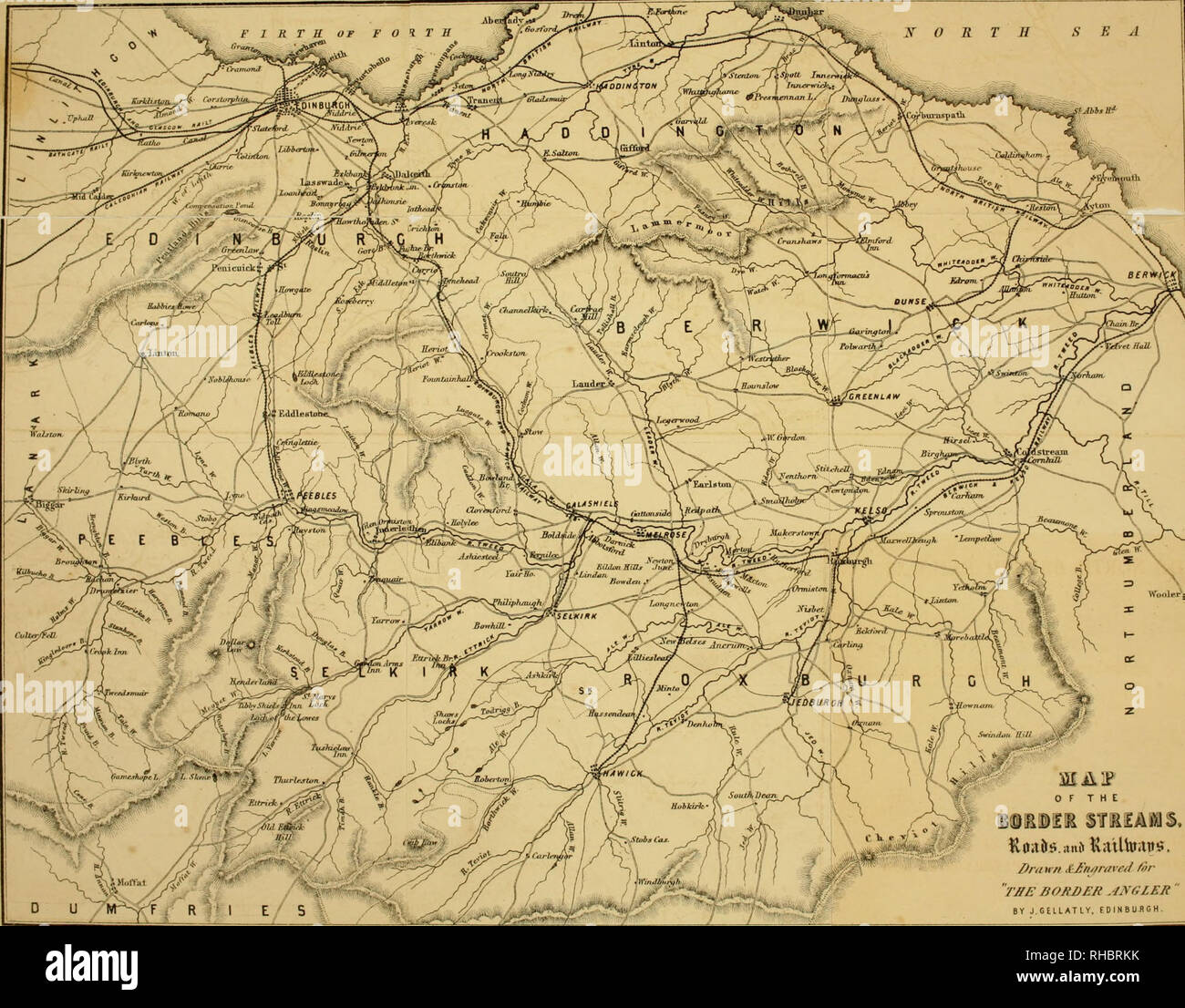 Kent railway map hi-res stock photography and images - Alamy
