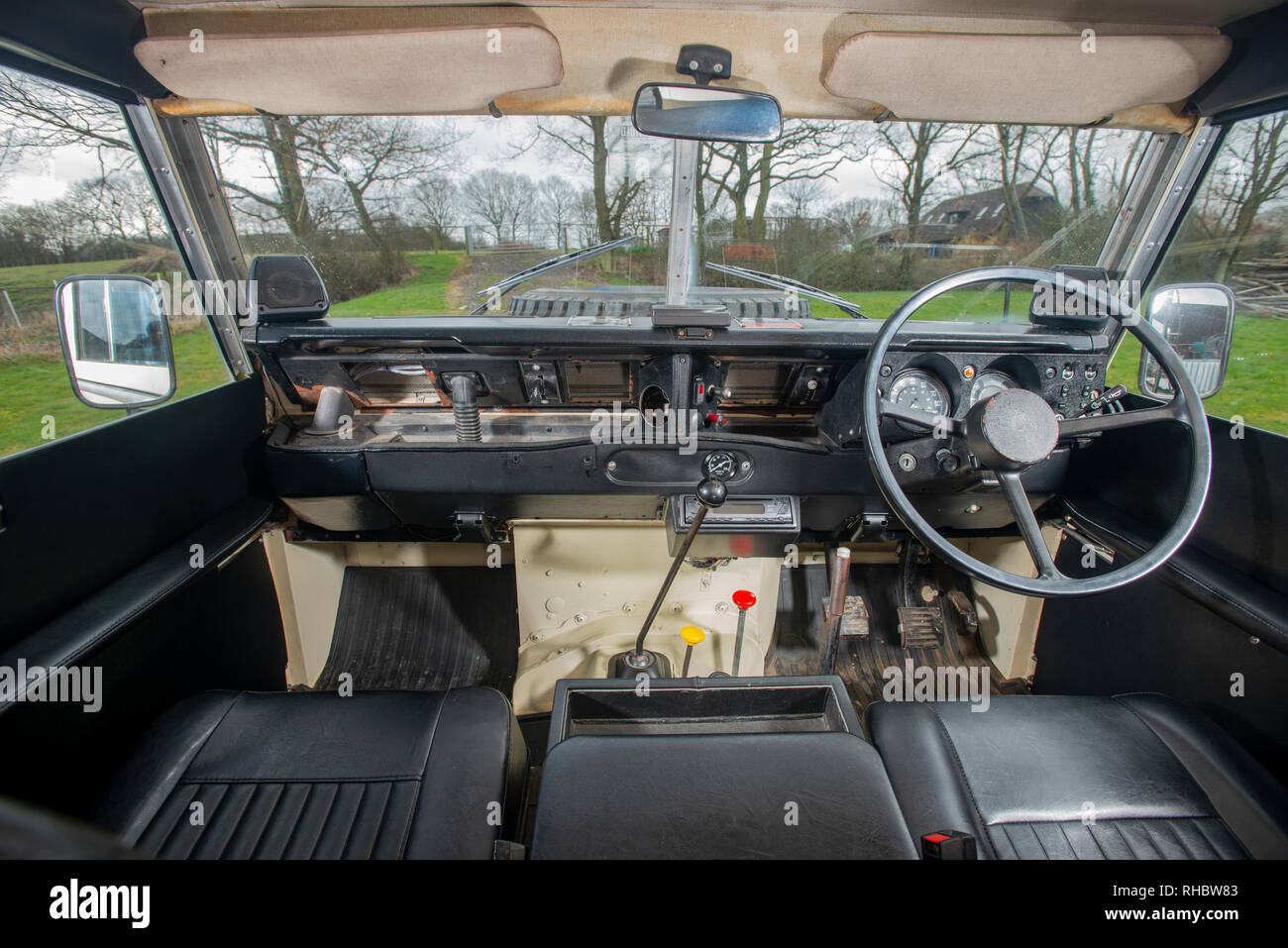 1981 Land Rover 109 Series 3 classic British off road car Stock Photo ...