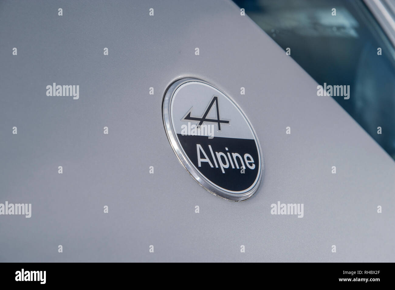 1973 Renault Alpine A310 classic French sports car Stock Photo - Alamy