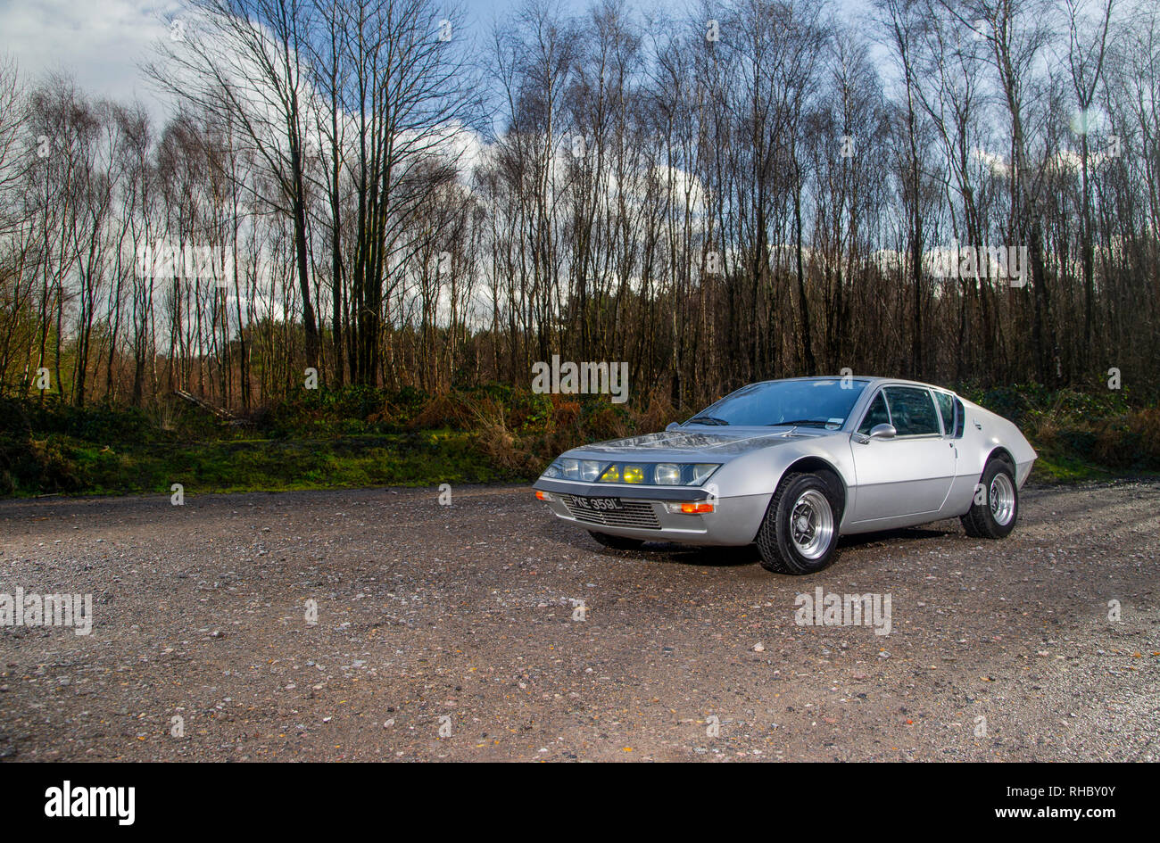 1973 Renault Alpine A310 classic French sports car Stock Photo - Alamy