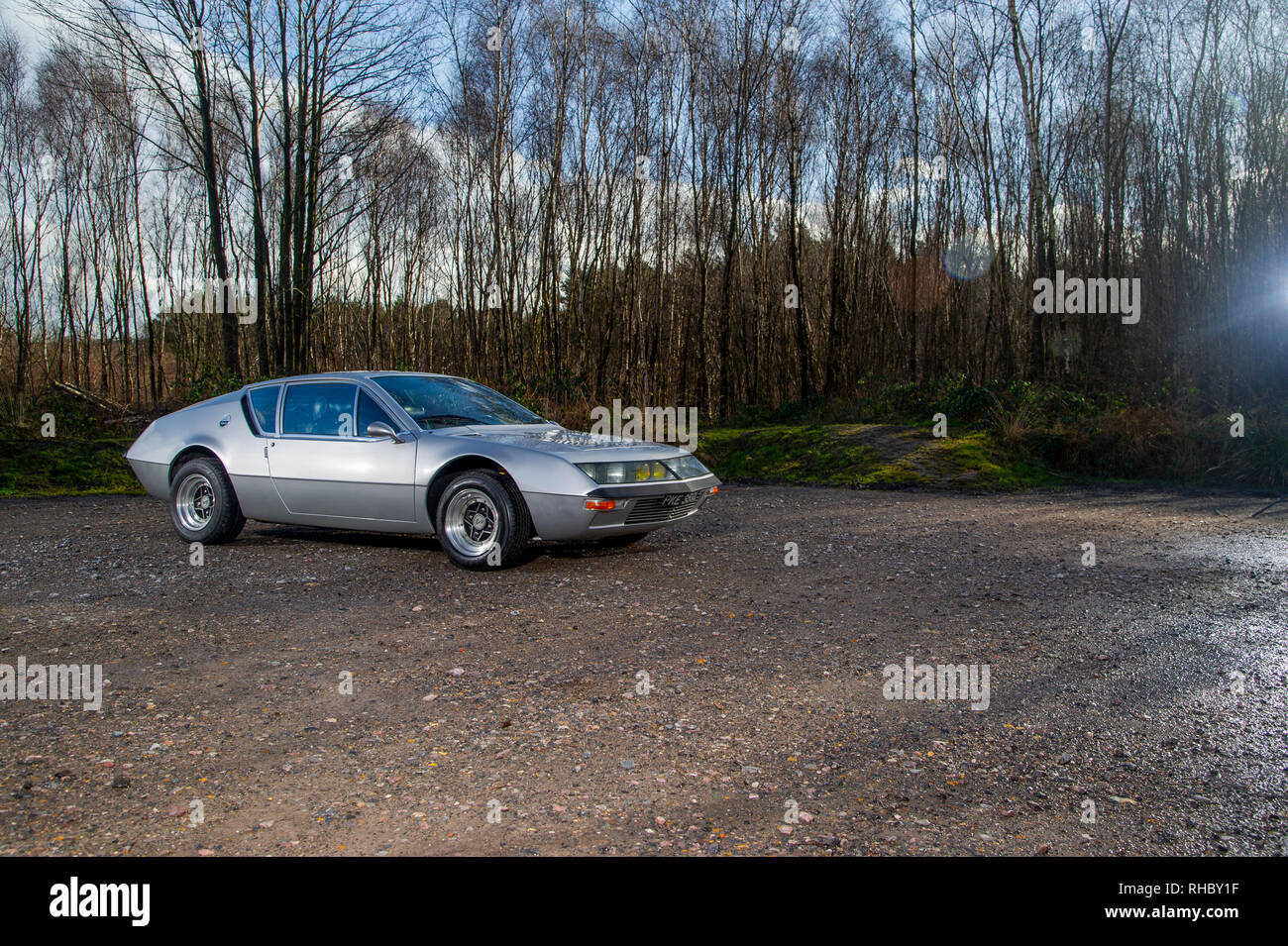 1973 Renault Alpine A310 classic French sports car Stock Photo - Alamy