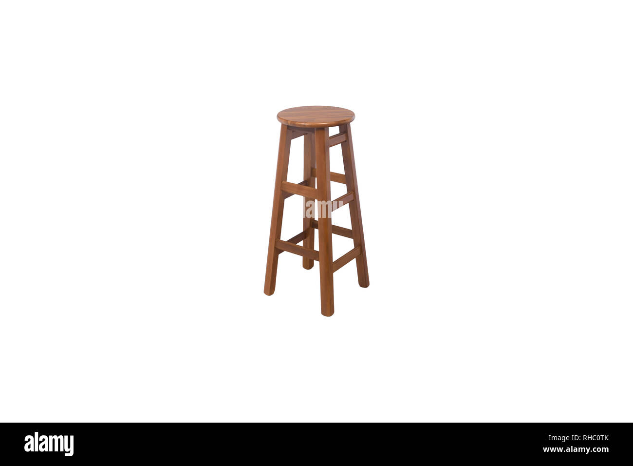 Wood chair. Object isolated of white background Stock Photo - Alamy