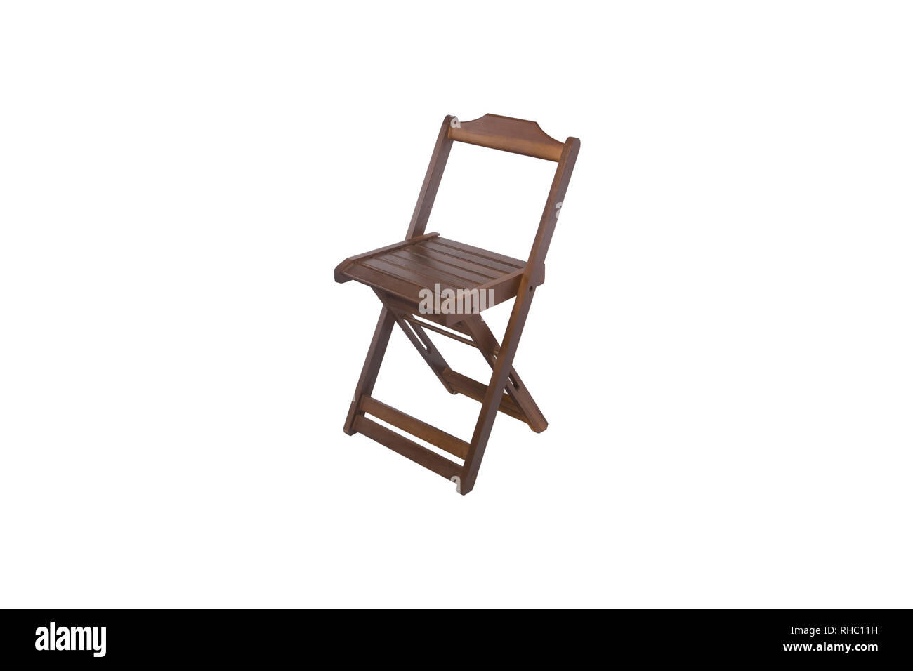 Wood chair. Object isolated of white background Stock Photo - Alamy