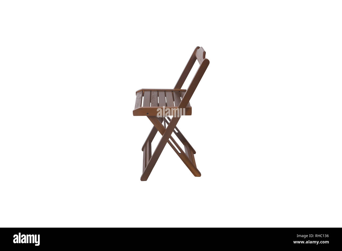 Wood chair. Object isolated of white background Stock Photo - Alamy