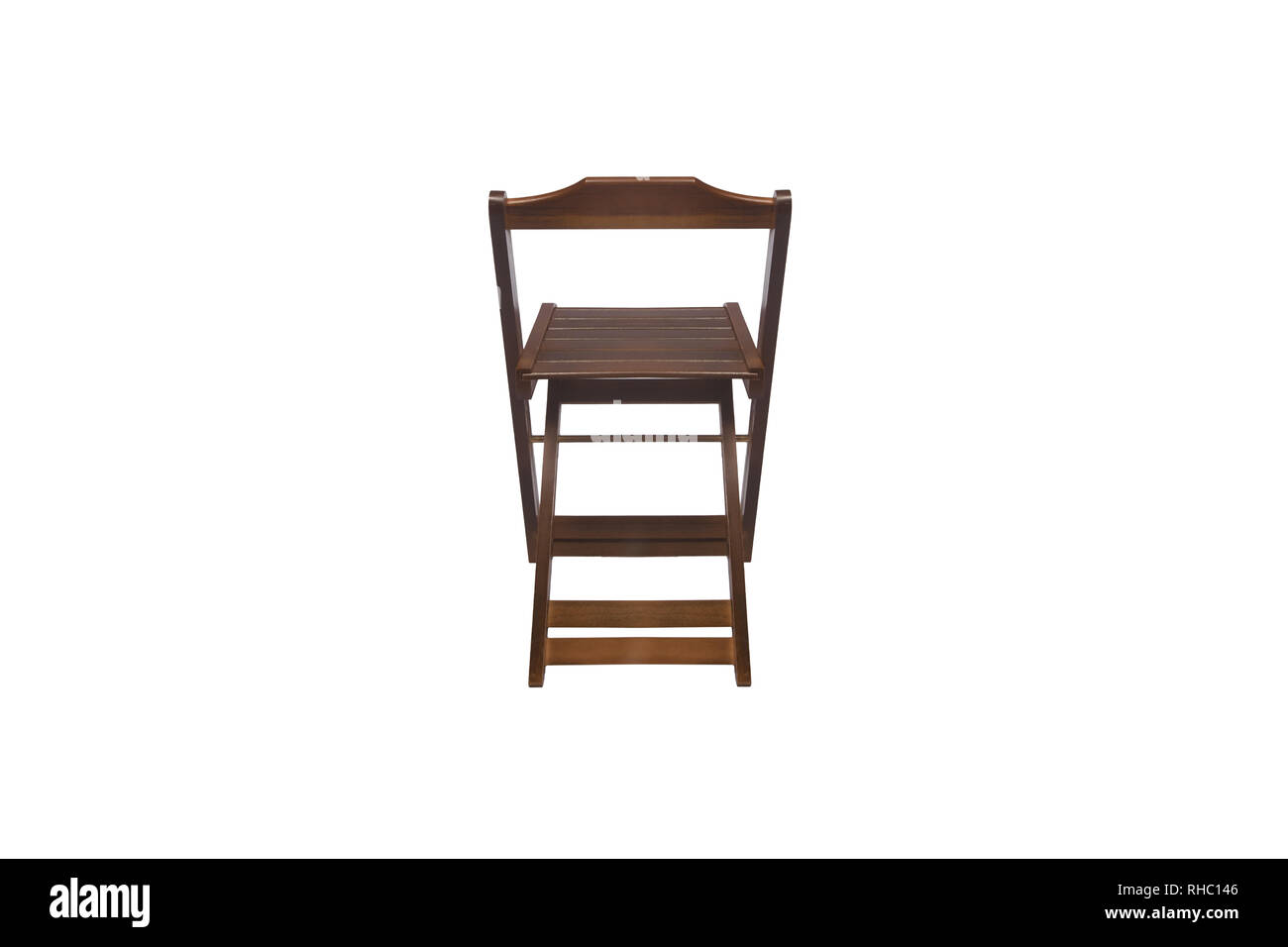 Wood chair. Object isolated of white background Stock Photo - Alamy