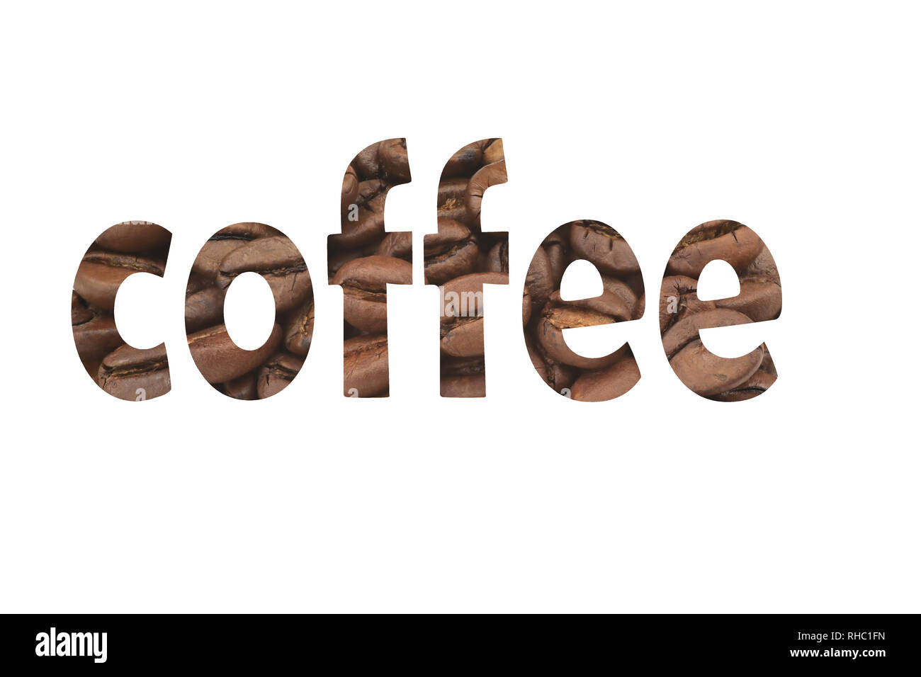 Typographic art cut out Cut Out Stock Images & Pictures - Alamy