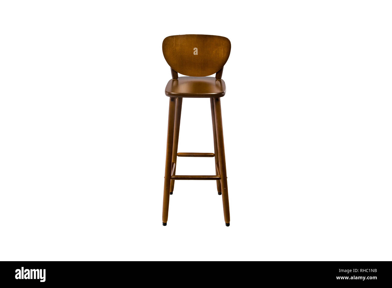 Wood chair. Object isolated of white background Stock Photo - Alamy
